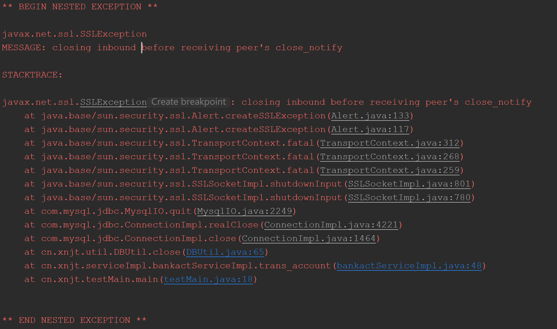 出现closing inbound before receiving peer‘s close_notify错误，如何解决？_otter before recetving peer's ...