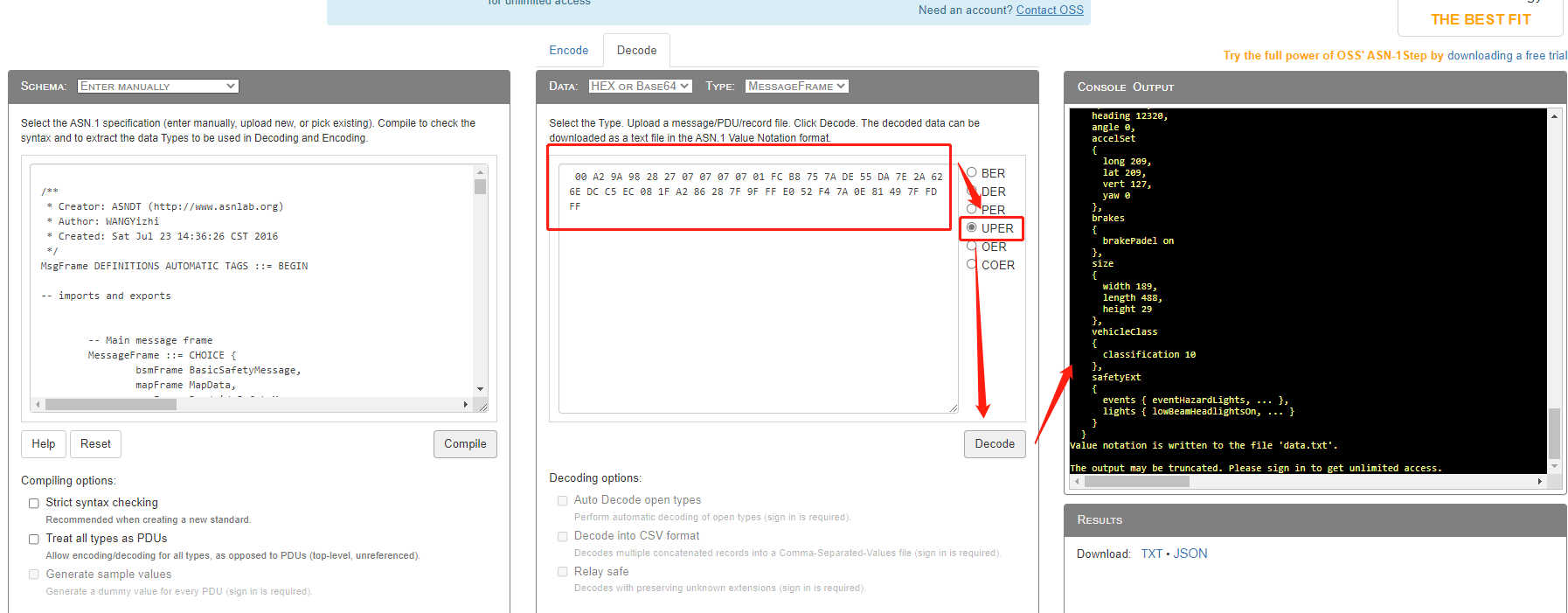 网页版ASN1解码工具使用教程_asn1在线编解码-CSDN博客