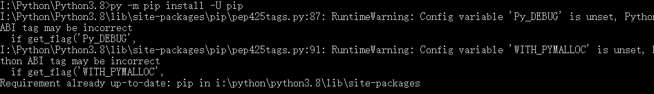 PIP安装错误 WARNING: Value for scheme.headers does not match. Please report this to＜＞-CSDN博客