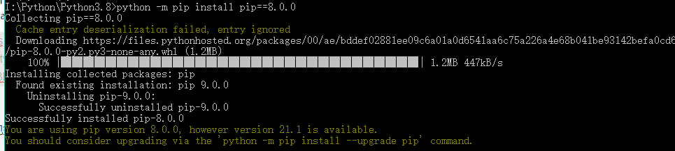 PIP安装错误 WARNING: Value for scheme.headers does not match. Please report this to＜＞-CSDN博客