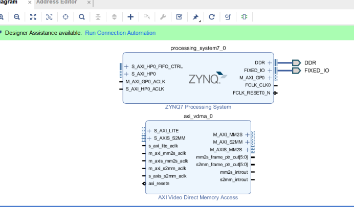 ZYNQ-使用HDMI显示器进行VDMA彩条显示测试_zynq hdmi彩条输出-CSDN博客