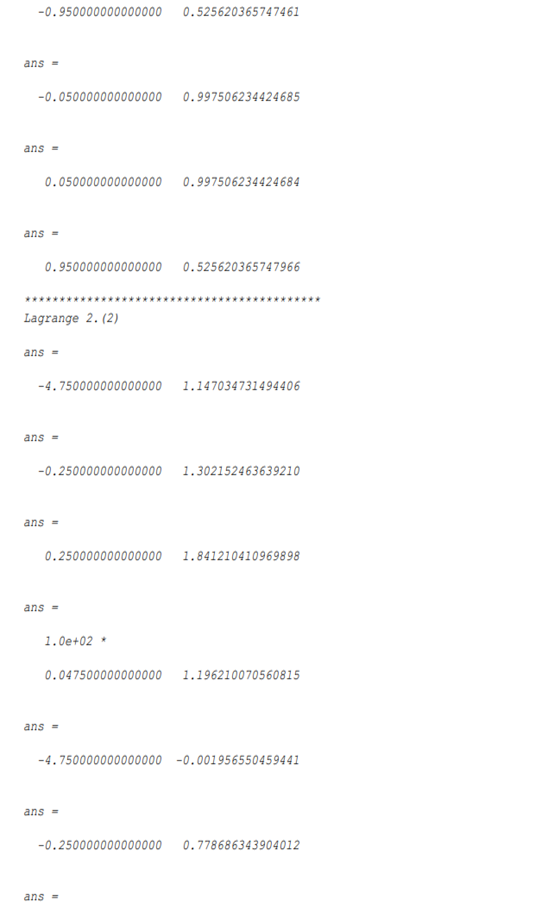 数值分析原理课程实验——拉格朗日（Lagrange）插值_拉格朗日插值实验-CSDN博客