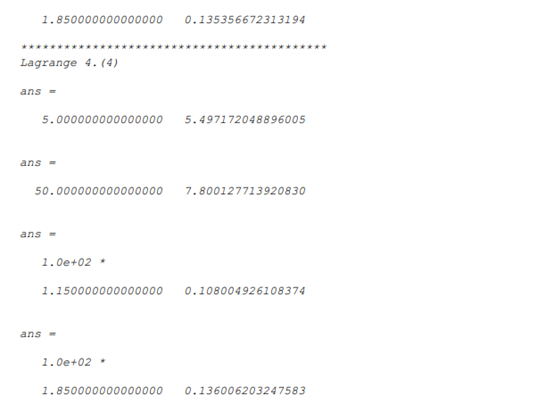 数值分析原理课程实验——拉格朗日（Lagrange）插值_拉格朗日插值实验-CSDN博客