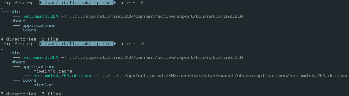 flatpak 使用 ------xmind运行是遇到的问题------使用符号链接解决/var空间不足_目录...,不在xdg-data-dirs环境变量设置的搜索路径中-CSDN博客