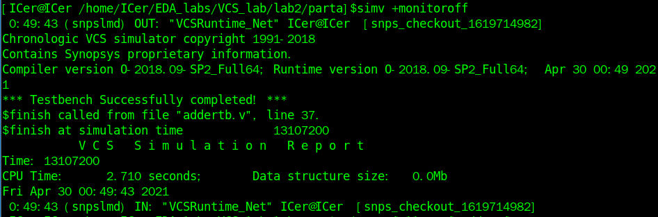 数字IC设计工具教程——VCS(lab2 VCS Debugging Basics)_vcs的ucli-CSDN博客