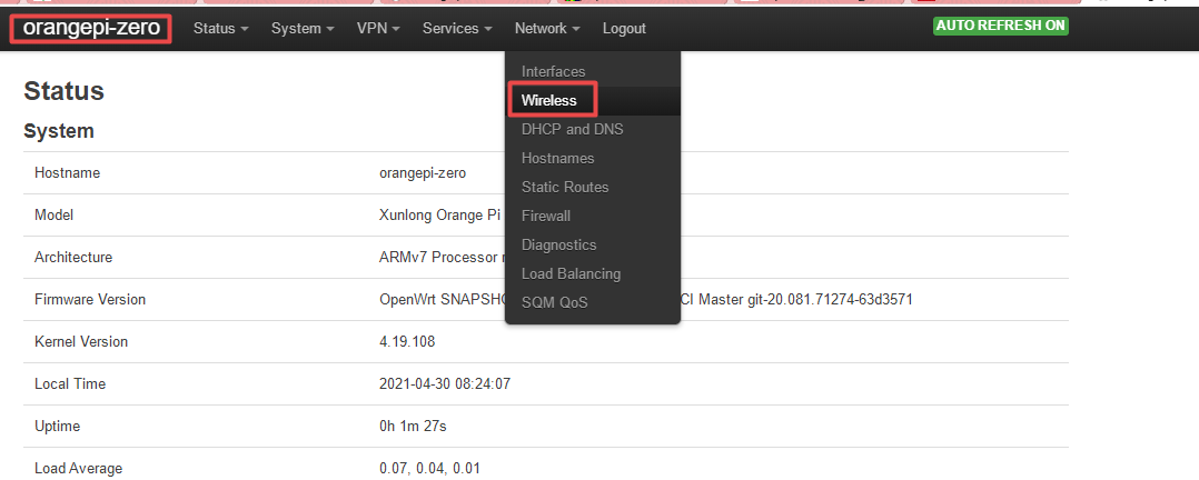 OrangePi Zero 安装OpenWrt 实现wifi和播放音乐-CSDN博客