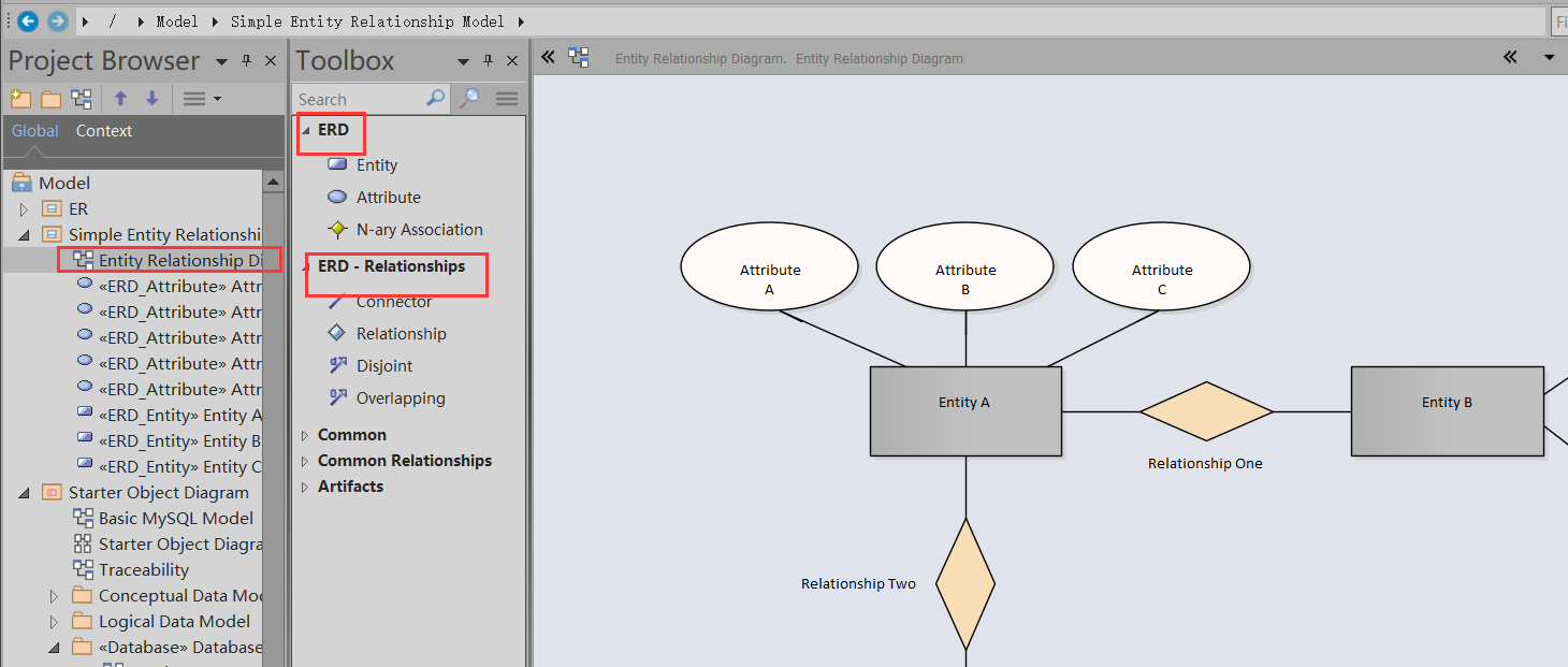 使用Enterprise Architect画ER图_enterprise architect怎么画er图-CSDN博客