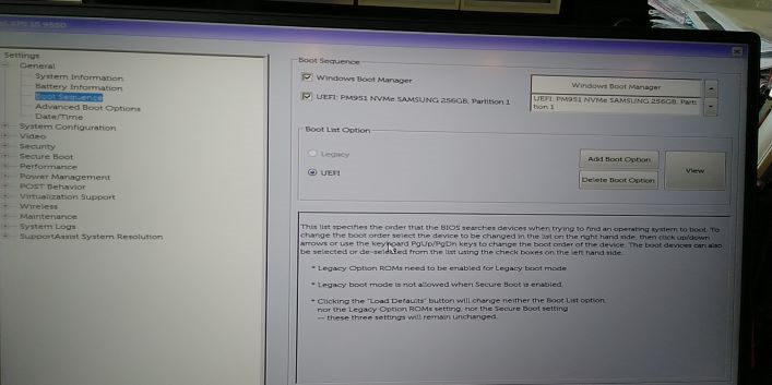 dell XPS-15-9550 无法启动的, 自检硬件及设置问题_xps15 9550 uefi启动设置-CSDN博客