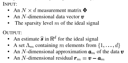 压缩感知中贪婪算法之MP和OMP_omp算法复杂度_双木linwis的博客-CSDN博客