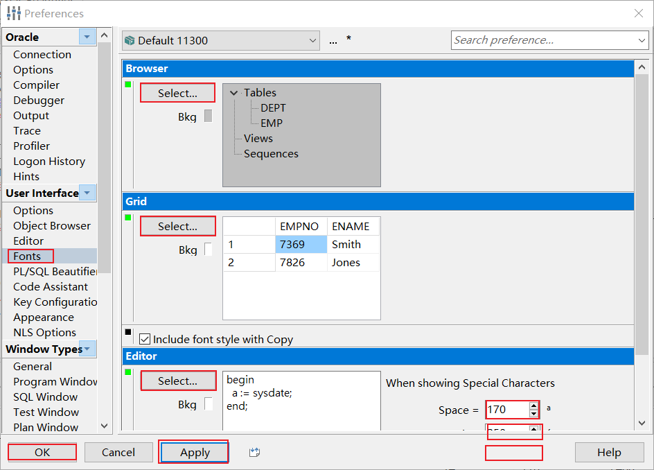 PLSQL developer14/PLSQL14如何修改字体和文字大小,如何修改背景颜色？_plsql developer 14字体好看-CSDN博客