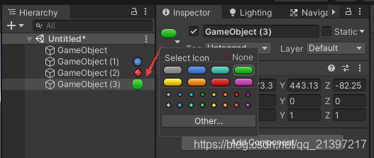 【unity】在hierarchy中绘制自定义的标记图标unity的hierarchy怎么明标 Csdn博客