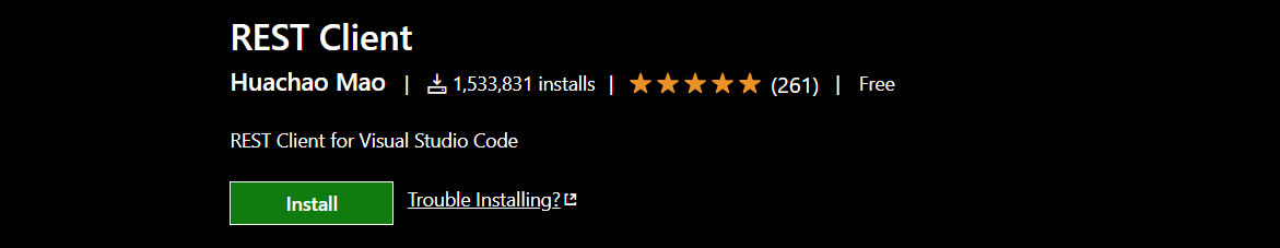 vscode 插件: REST Client 介绍-CSDN博客