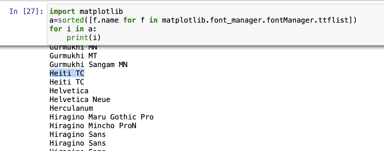 Mac下Jupyter Notebook 画图显示中文乱码 -最简单的方式_notebook画图显示中文_小小瑶---的博客-CSDN博客