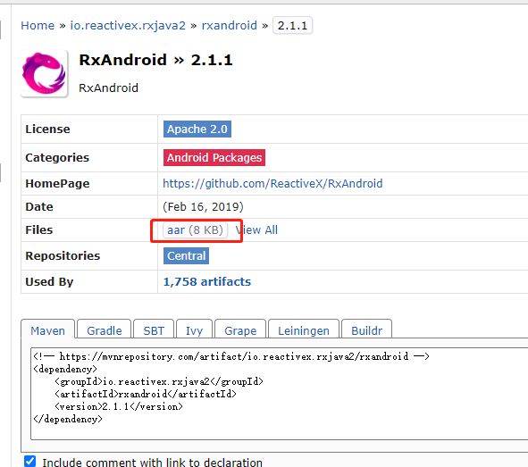 RxAndroid jar包引入异常导致java.lang.NoClassDefFoundError: Failed resolution of: Lio/reactivex/android ...