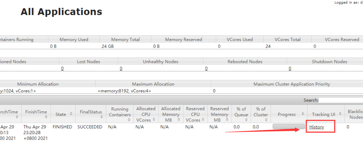Hadoop入门(十二)——配置历史服务器及日志的聚集（图文详解步骤2021）_hadoop入门(十二)——配置历史服务器及日志的聚集(图文详解步骤2021)-CSDN博客