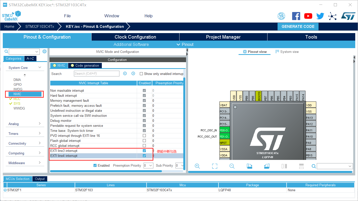 【STM32】HAL库——按键外部中断_hal库按键中断-CSDN博客