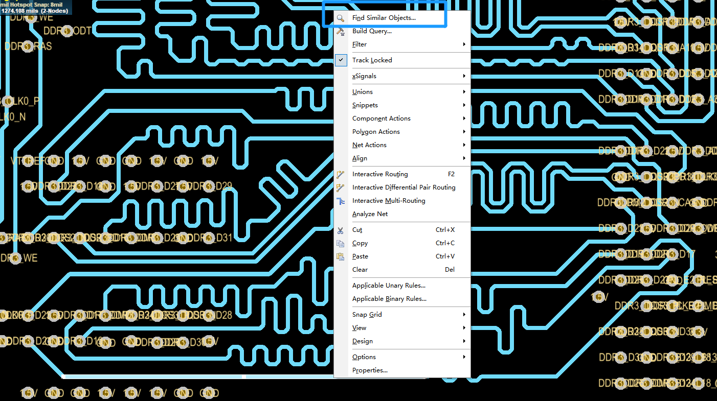 AD16 如何锁定多根线 DDR3_ad怎么选中多根线-CSDN博客