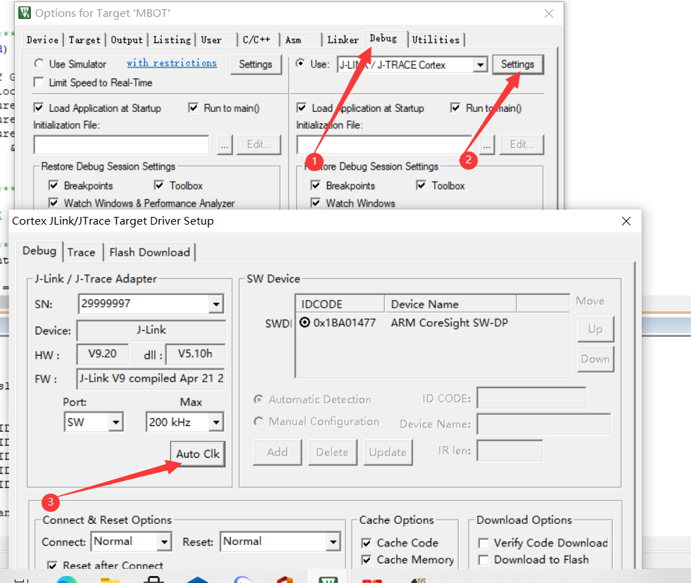 STM32下载程序报错cannot enter debug mode··· Error: Flash Download failed - Target DLL has been ...