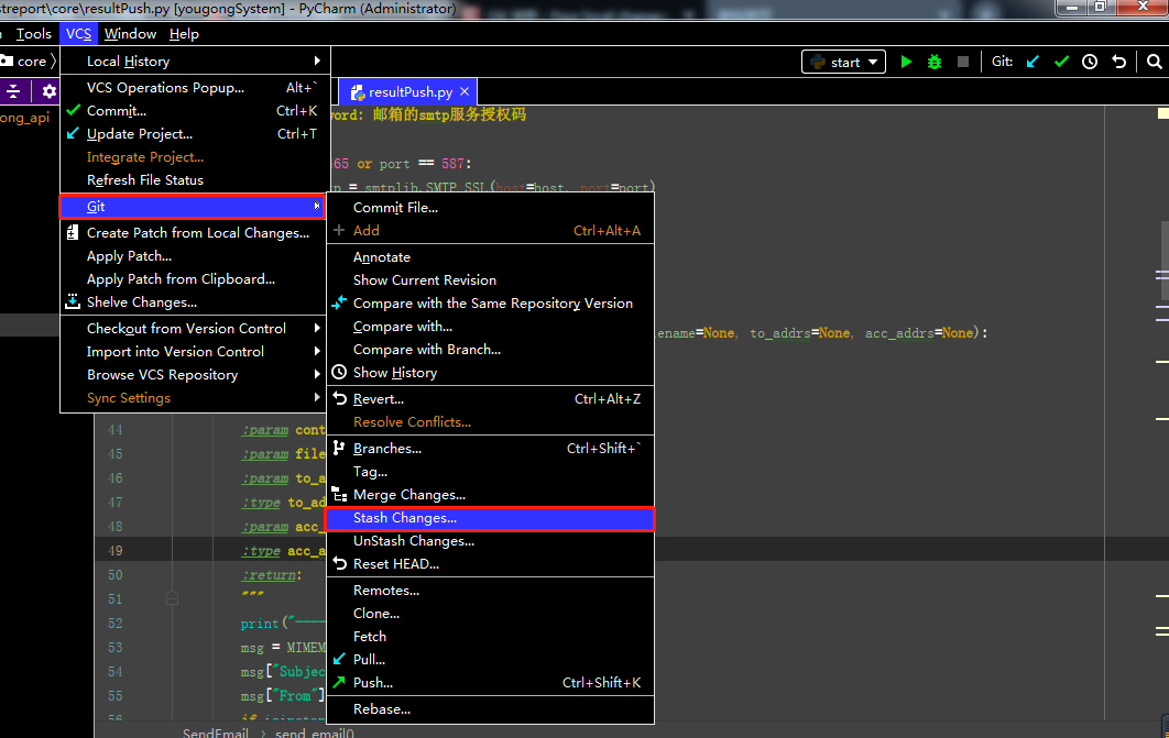 Git冲突：Your local changes would be overwritten by merge. Commit, stash or revert them to proceed ...
