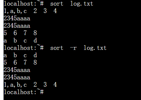 linux sort 命令详解_sort -u参数-CSDN博客