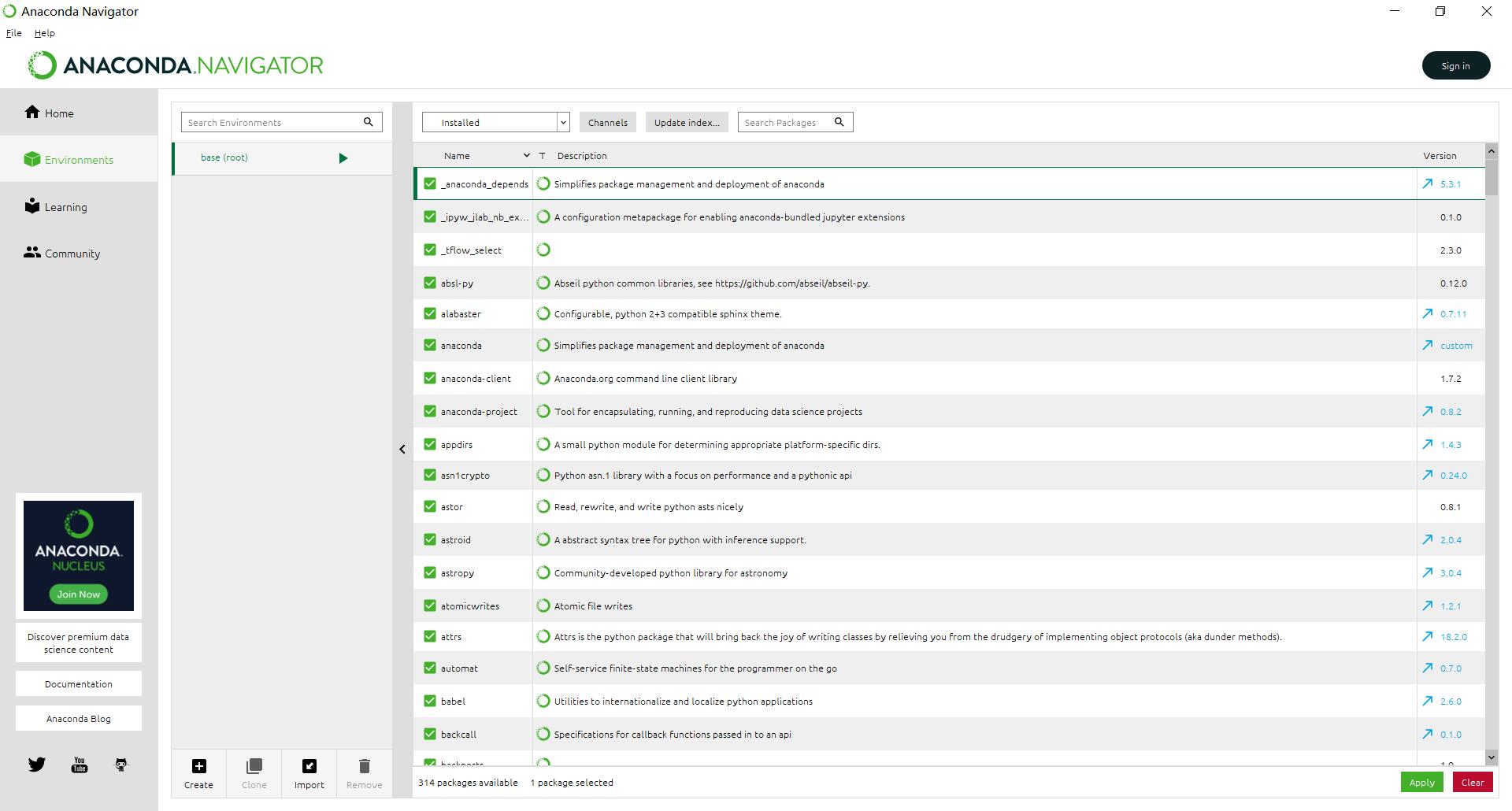 Anaconda安装踩雷解决anaconda Navigator打不开the Following Packages Are Causing The Inconsisten Csdn博客 