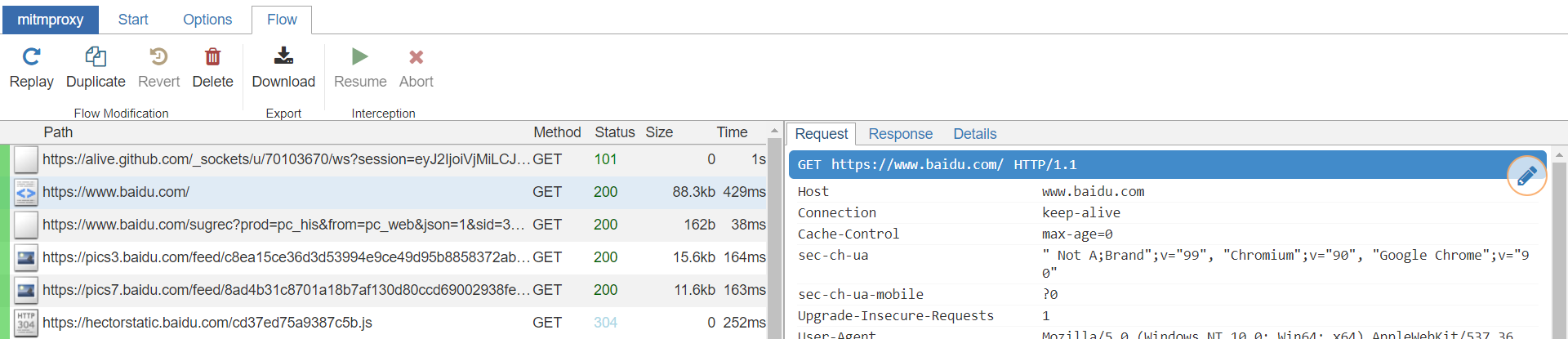 Mitmproxy工具之Web Interface教程_mitmproxy web_w1990end的博客-CSDN博客