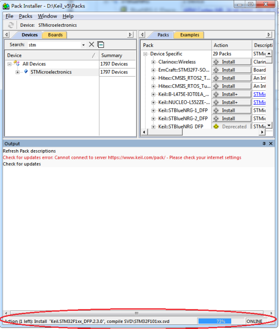 RT-Thread MDK开发环境搭建_finished: 0 information, 0 warning, 0 error and 1 ...
