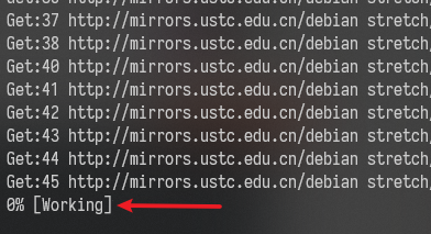 更新源后，执行 sudo apt-get update 出现 0% [Working] 的解决方案-CSDN博客
