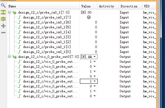 ZYNQ7000(十二)学习使用VIO（virtual input output）以及进行试验_zynq vio-CSDN博客