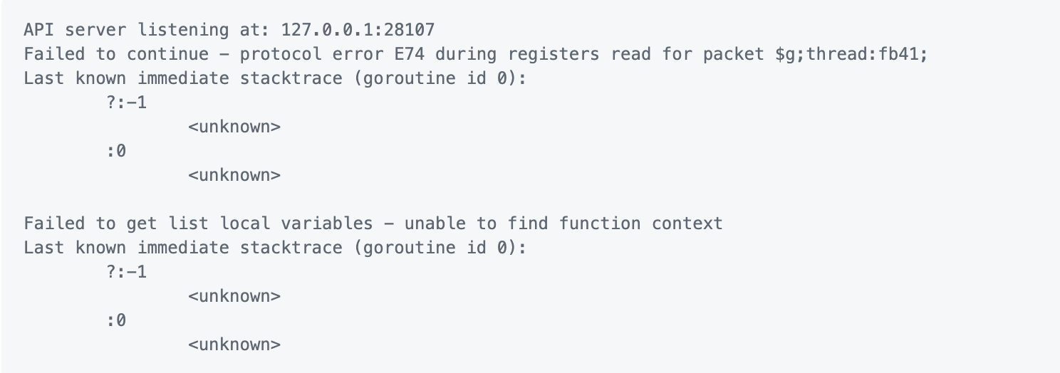 M1 Macbook Goland无法debug的问题解决_mac m1 golang 无法debug_zsi386的博客-CSDN博客