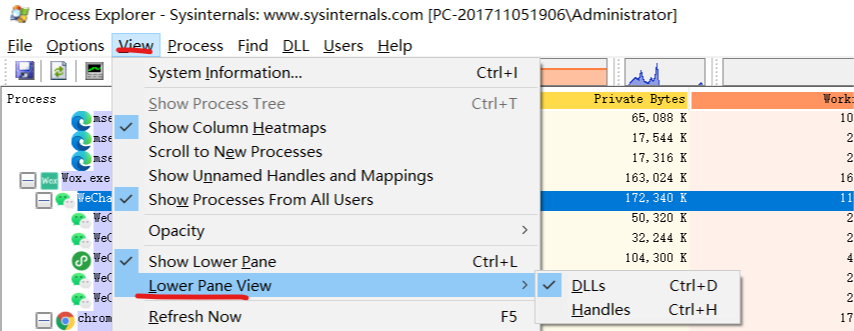 使用Process Explorer查看程序加载的dll_process explorer怎么查看dll-CSDN博客