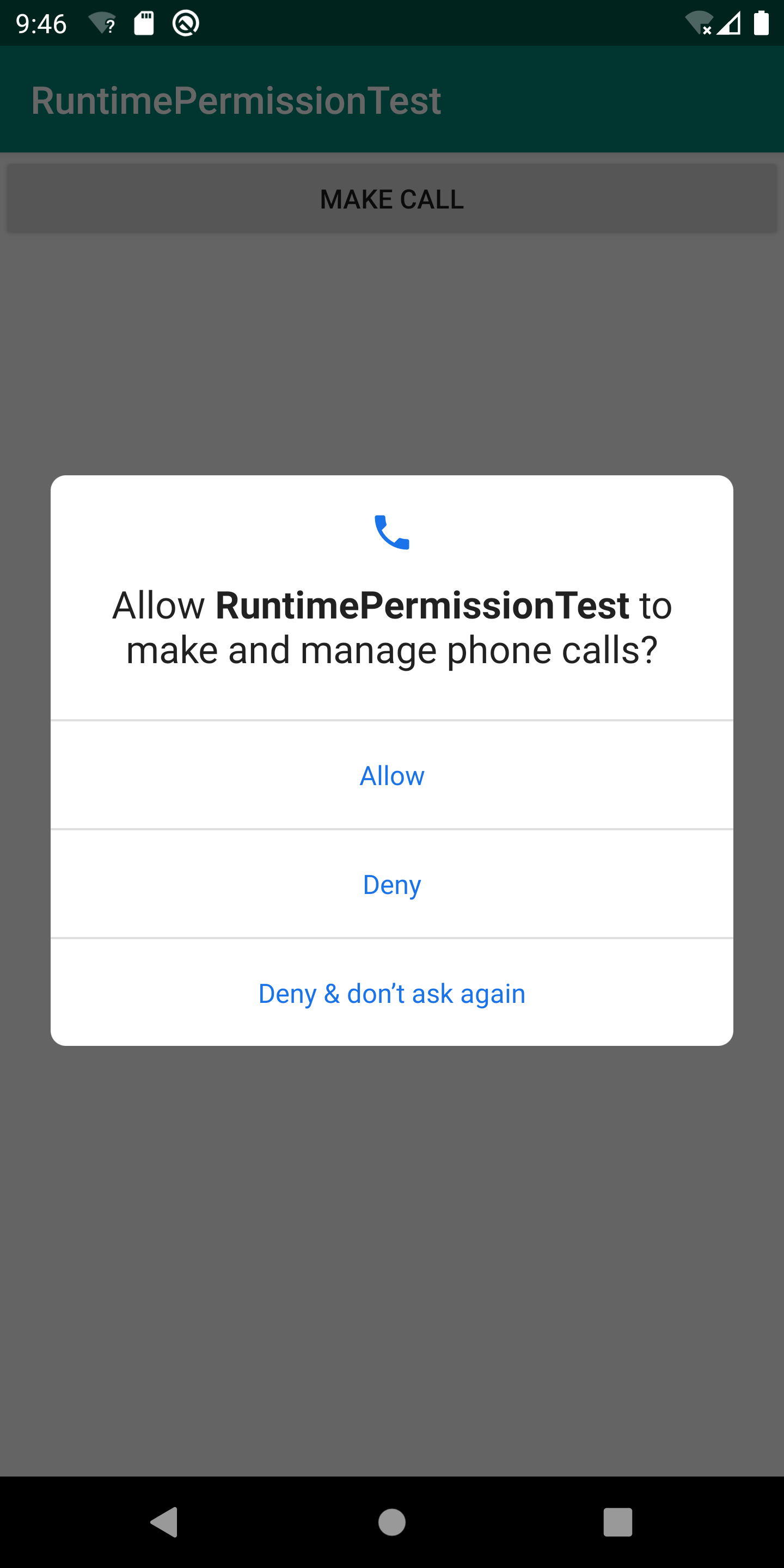Android 动态权限申请_2次不允许权限导致申请权限不再弹框-CSDN博客