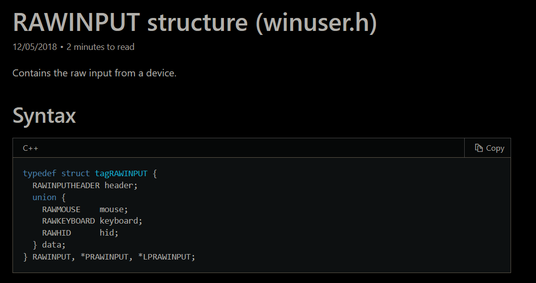 系统安全：Ring3下基于GetRawInputData的键盘记录器-CSDN博客