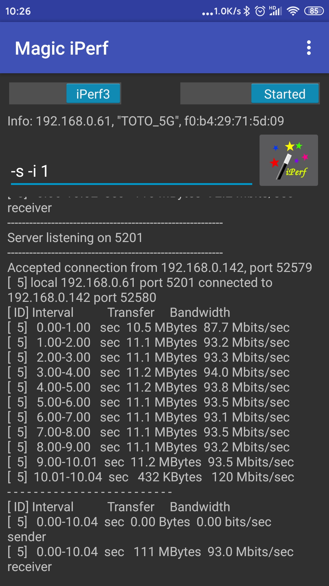 iperf3测试无线路由器数据吞吐量_小米万兆路由安装iperf3-CSDN博客