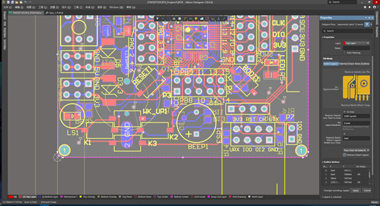 AD19 PCB设计导入元件库、导出pdf、定义板子形状、生成元件库、铺铜基本操作总结_ad19 pcb导出pdf-CSDN博客