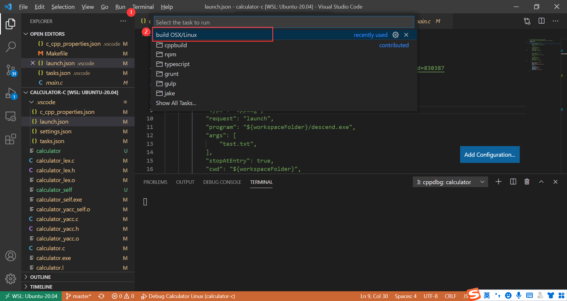 wsl+vscode+gcc+flex-bison编译原理一条龙_vscode配置win-flex bison-CSDN博客