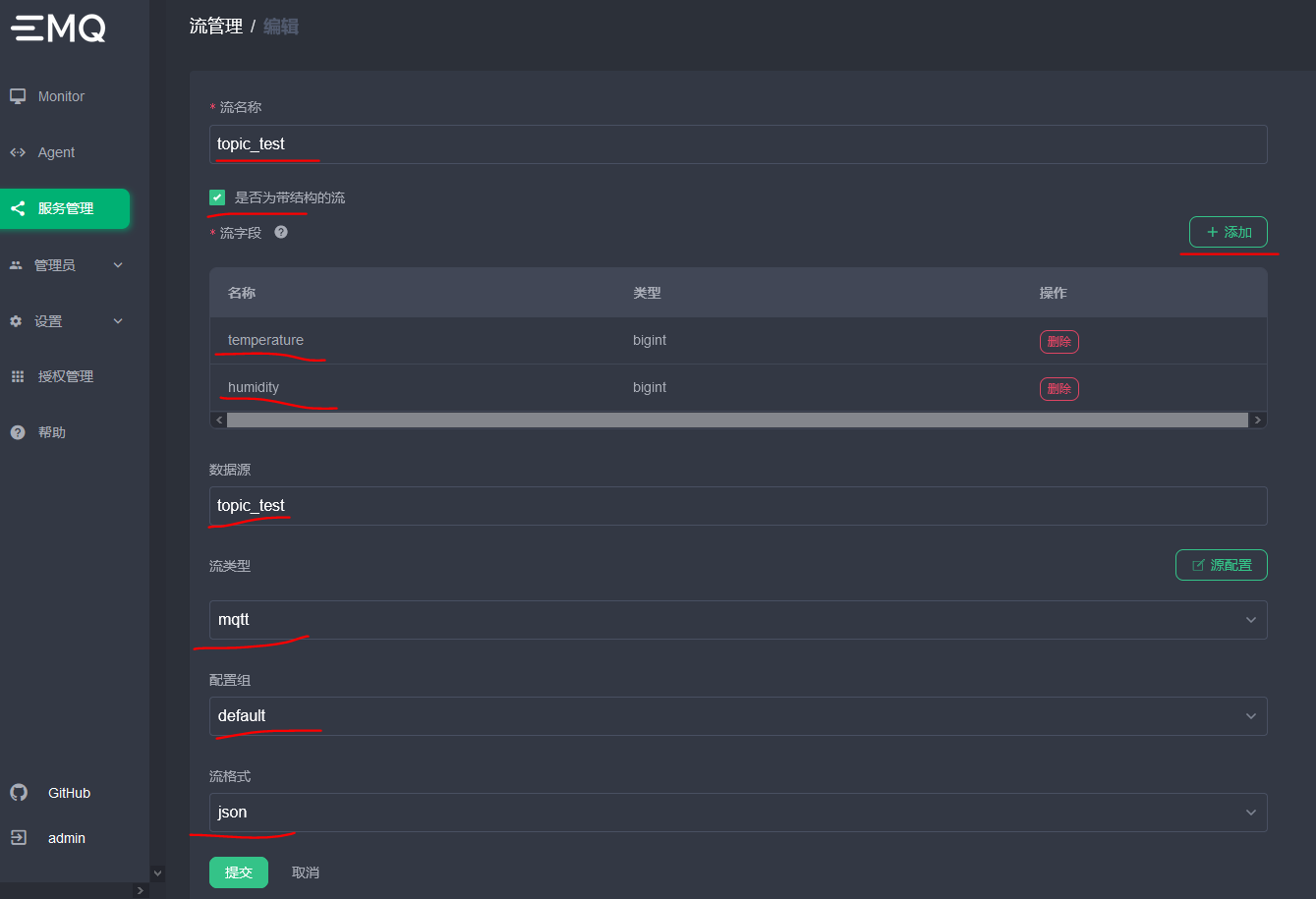 边缘网关（EMQX+TDengine+Grafana）数据流转全过程实现体验_emqx tdengine-CSDN博客