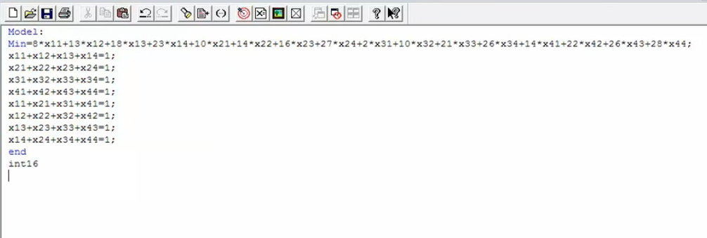 Matlab\Lingo：数模10-非线性规划与01规划模型_lingo01规划代码-CSDN博客