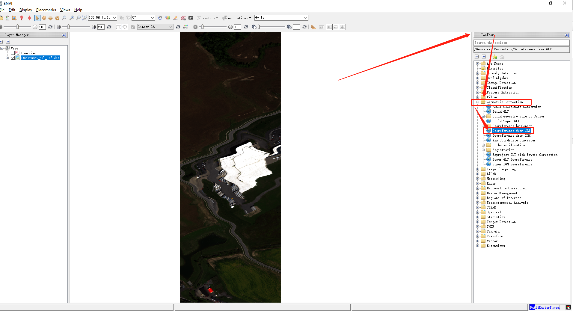 在ENVI5.3 下基于GLT/IGM文件的几何校正具体过程_glt几何校正-CSDN博客