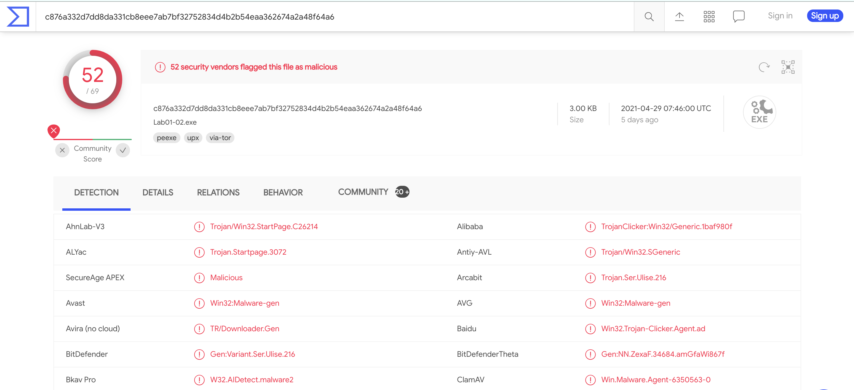 恶意代码分析实战实验Lab 1-2 + Lab 1-3 + Lab 1-4_linxerunpacker-CSDN博客