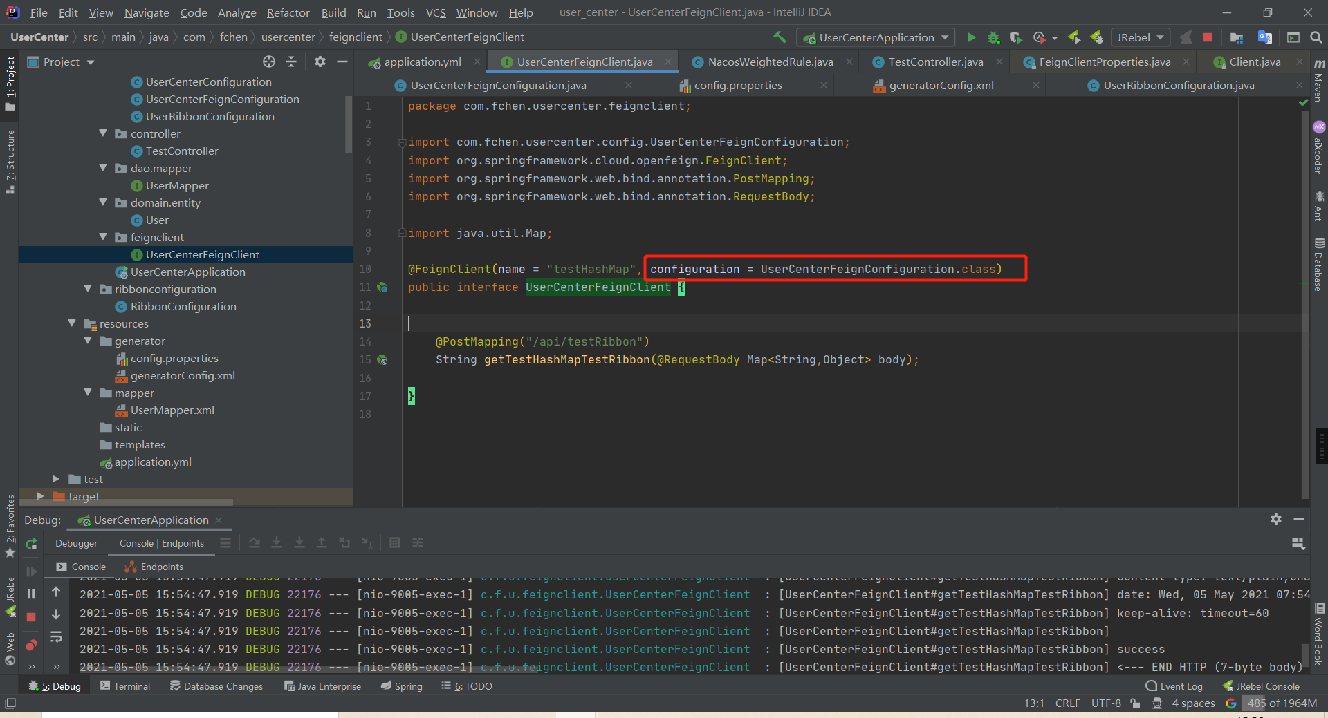 springCloud之openfeign使用入门,Get/Post请求,Feign扩展连接池_open feign 发送post请求-CSDN博客