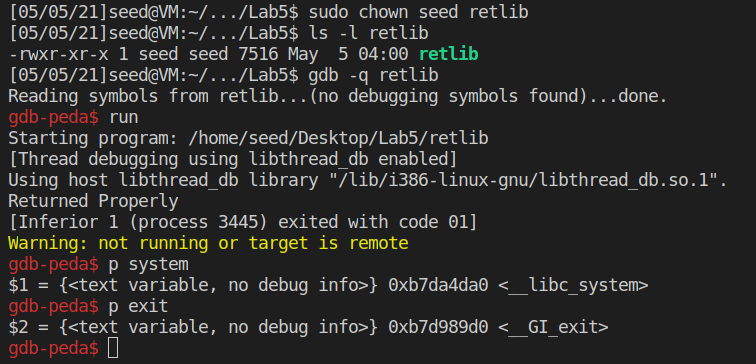 信息安全 SEED Lab5 Return-to-libc Attack Lab-CSDN博客