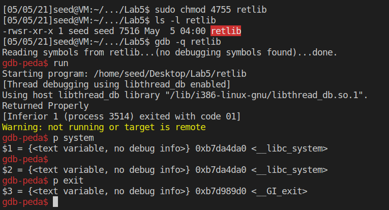 信息安全 SEED Lab5 Return-to-libc Attack Lab-CSDN博客