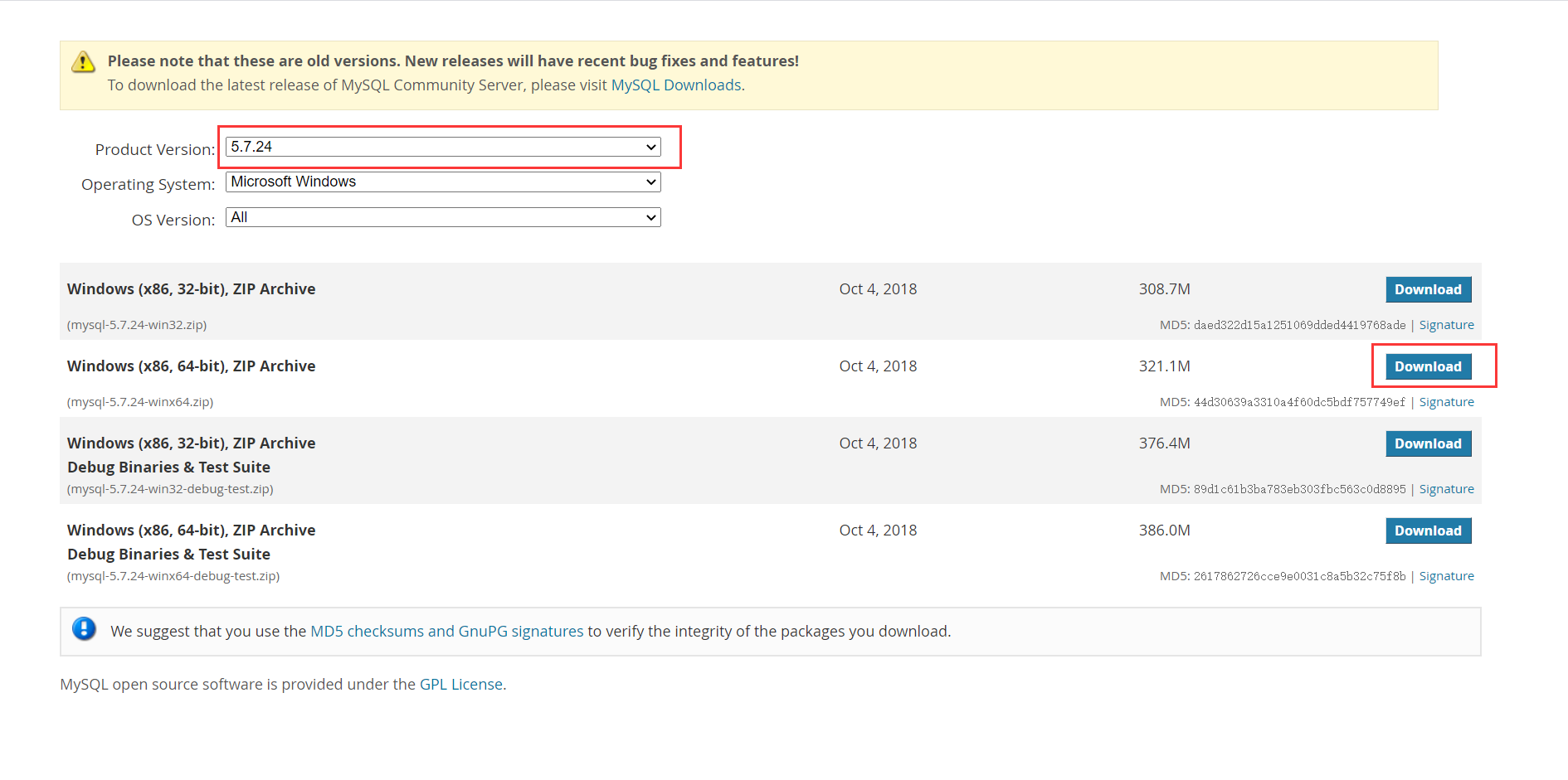 Mysql5.7.24安装教程-CSDN博客