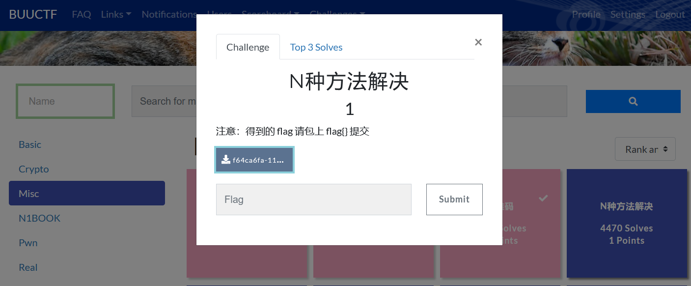 CTF杂项-BUUCTF竞赛真题WriteUp(2）_ctf真题-CSDN博客