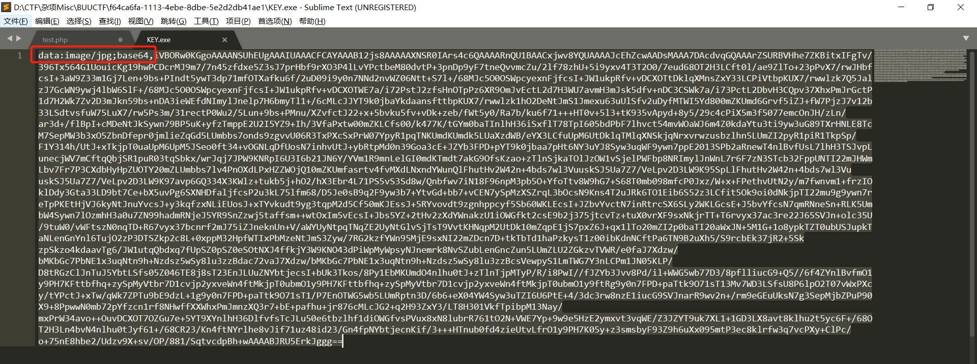 CTF杂项-BUUCTF竞赛真题WriteUp(2）_ctf真题-CSDN博客