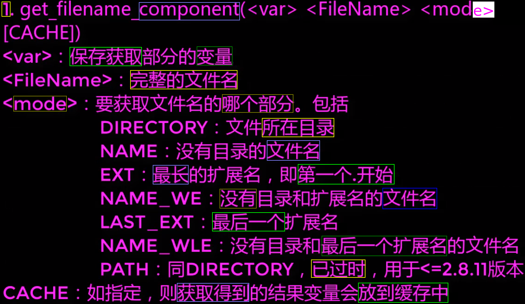 cmake(三十一)Cmake之get_filename_component指令_cmake 获取当前文件名-CSDN博客