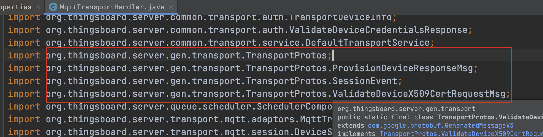 Thingsboard org.thingsboard.server.gen.*找不到解决方法_import org.thingsboard.server.gen.transport ...
