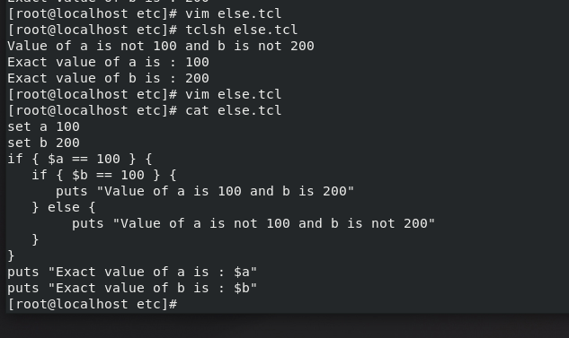TCL的决策的学习--if语句（linux第四篇）_tcl中if判断语句_lcqrhel的博客-CSDN博客